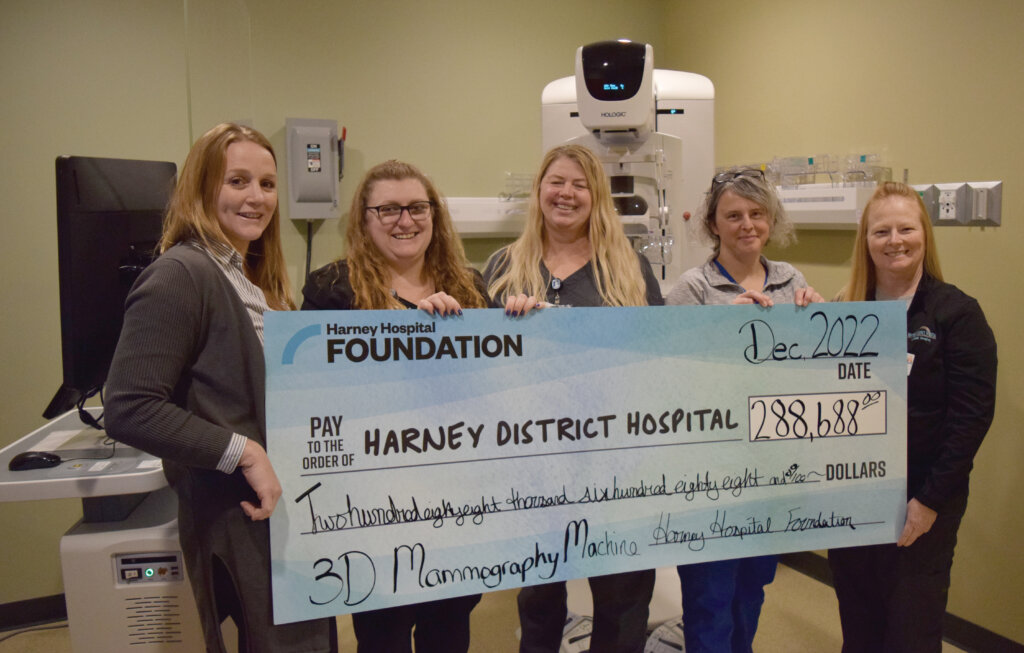 Hospital now offering 3D mammograms - Harney Hospital Foundation